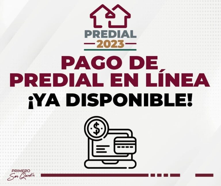 Pone CMFSQ en marcha portal de internet para pagos de predial en línea ...