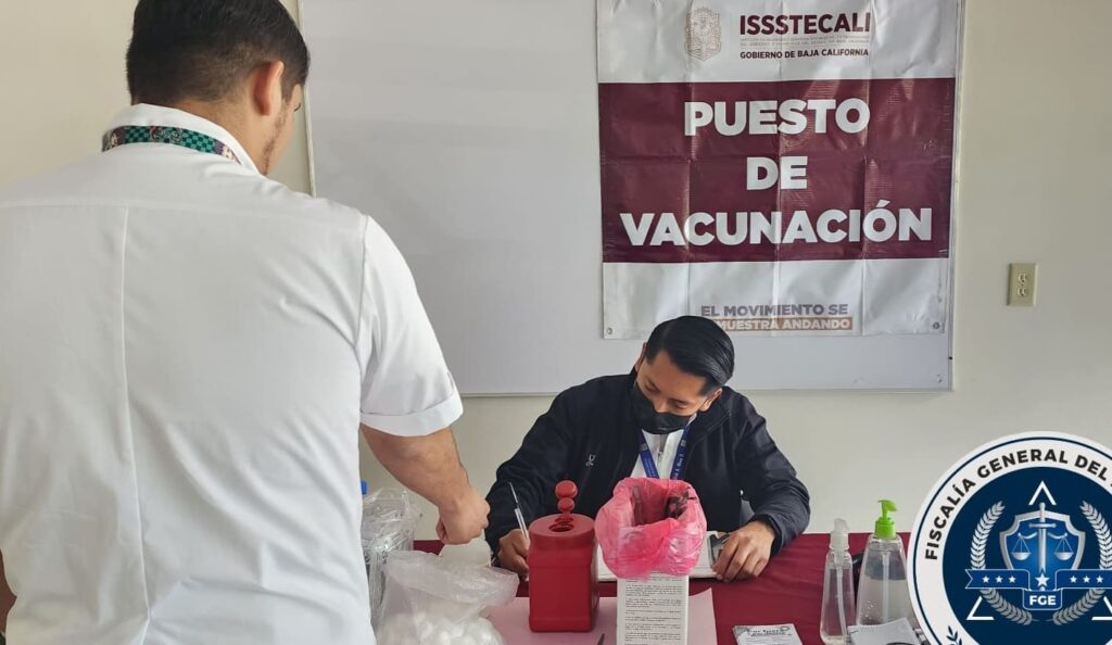 Participa FGE en jornada de salud “ISSSTECALI en tu trabajo” - Península BC